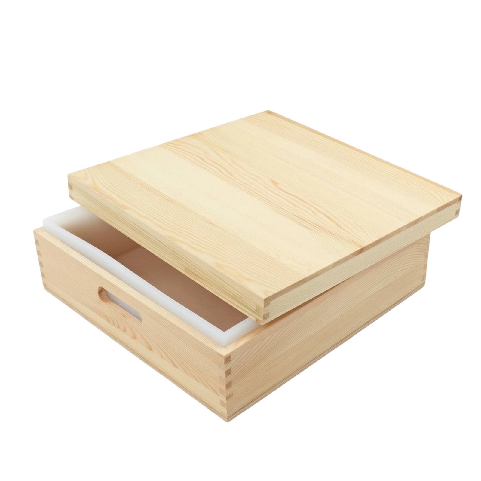 Soap Mold with Wooden Box Reusable Silicone Soap Mold Long-Lasting for ...